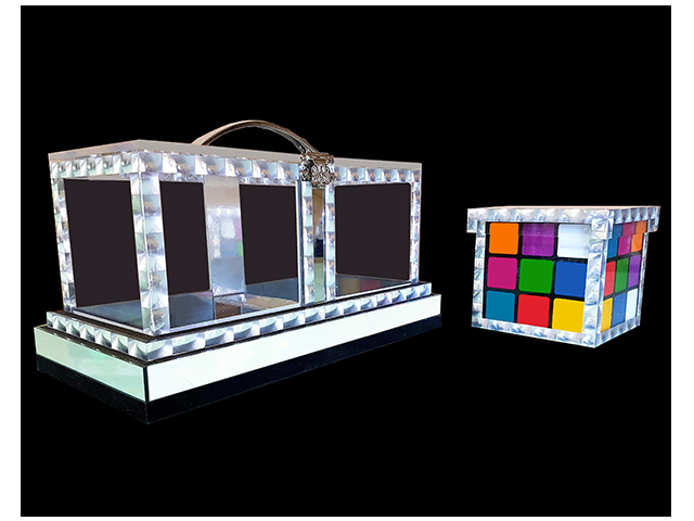 Back of Glassy Cube | Tora Magic Co.