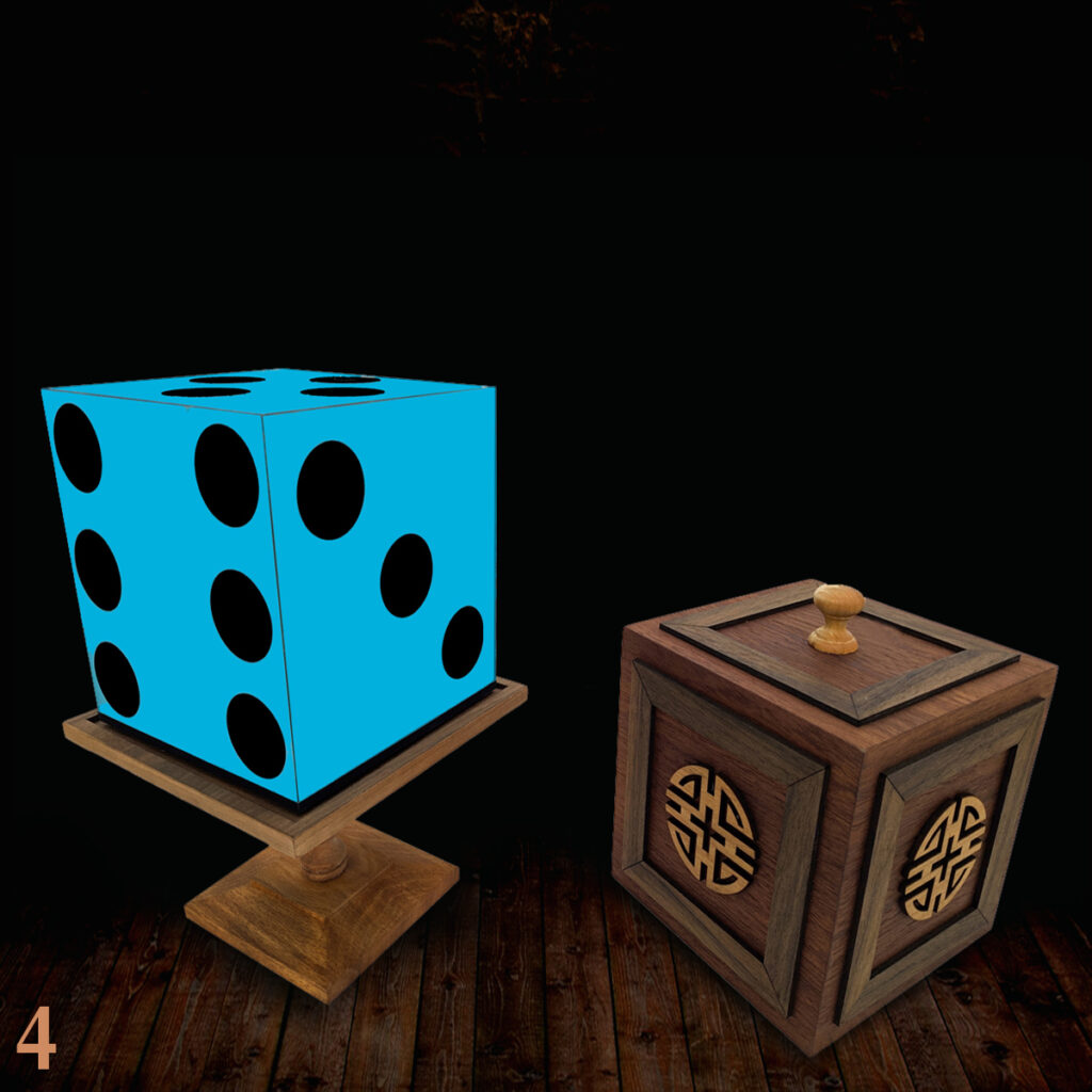 Impressive Split Dice | Tora Magic Co.