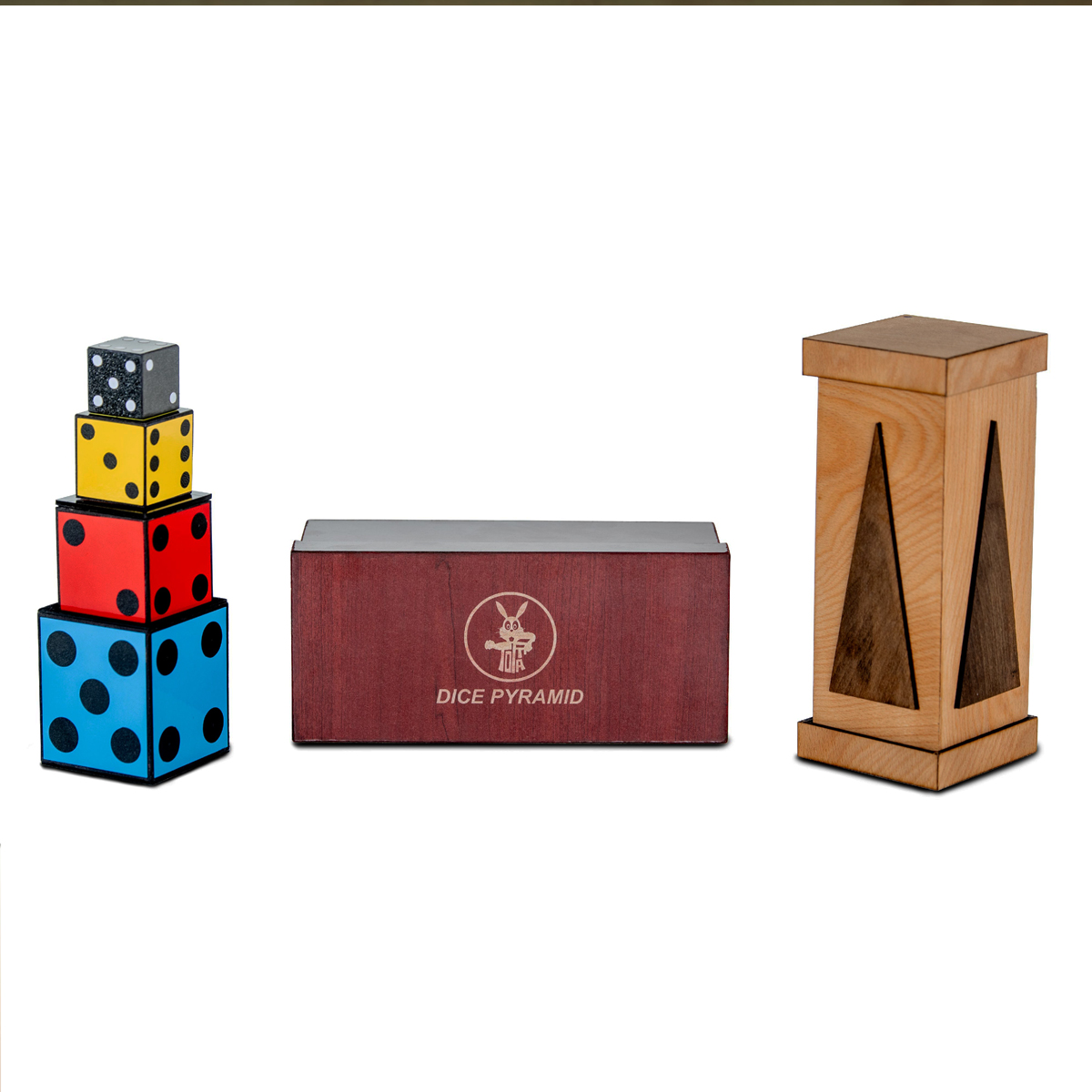 Dice Pyramid | Tora Magic Co.